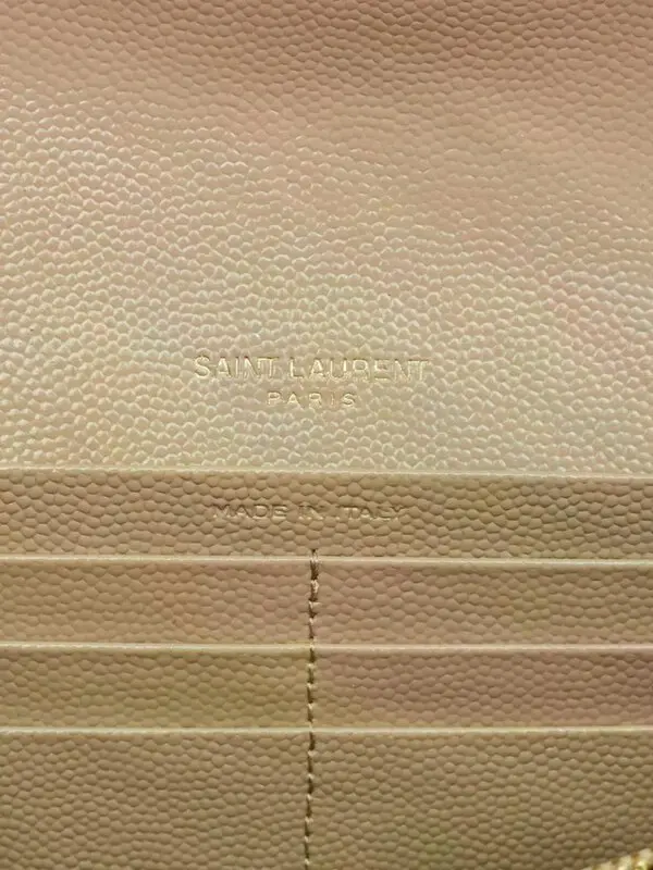 Saint Laurent 2022 Cassandre Matelassé Continental Wallet
