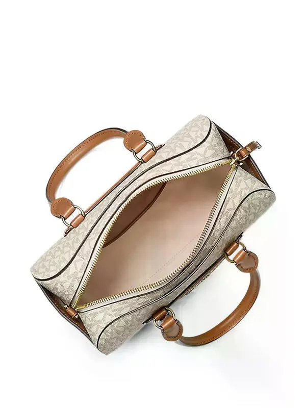 Michael Kors Extra Small Jet Set Travel Logo-print Tote Bag - Neutrals