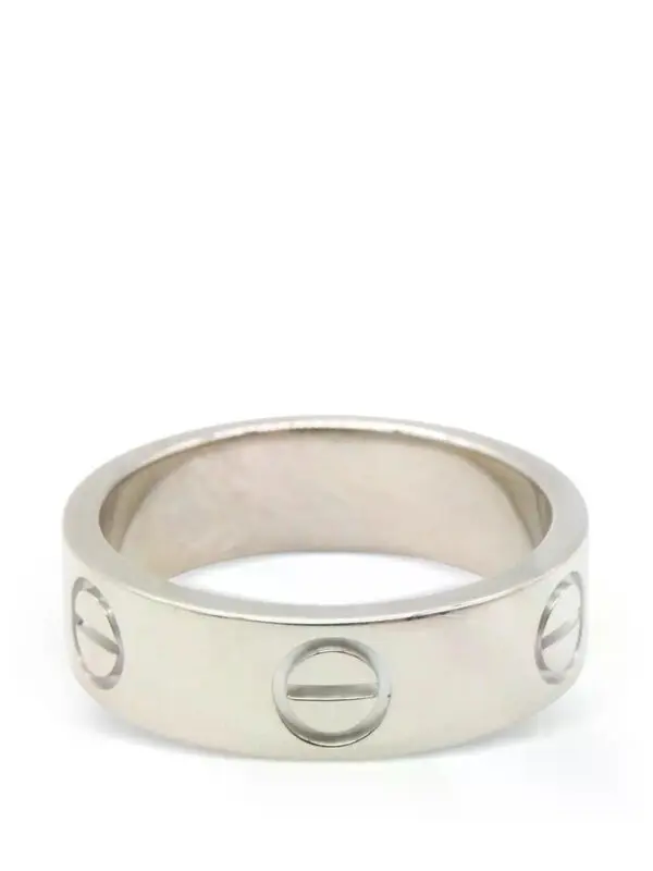 Cartier 18k White Gold Love Ring