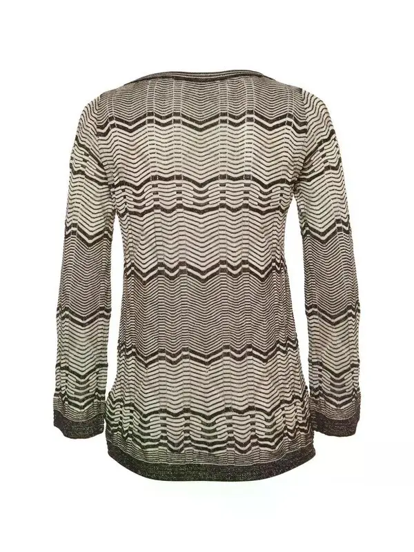 Missoni Chevron Knit Long-sleeved T-shirt