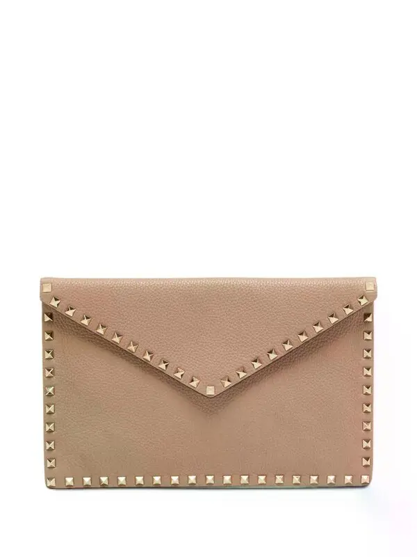 Valentino Garavani Rockstud Clutch Bag - Pink