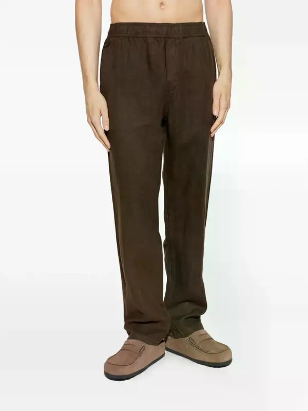 SAMSOE SAMSOE Sajabari Elasticated-waist Trousers - Brown