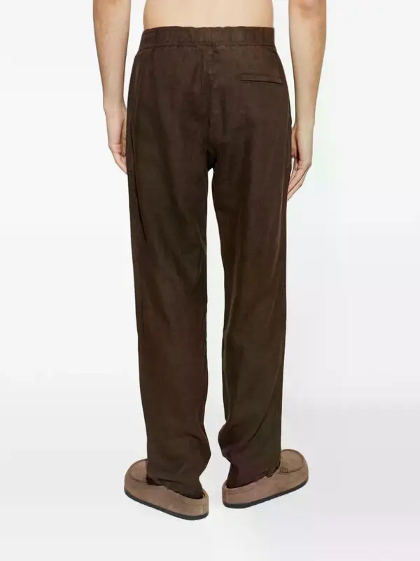SAMSOE SAMSOE Sajabari Elasticated-waist Trousers - Brown