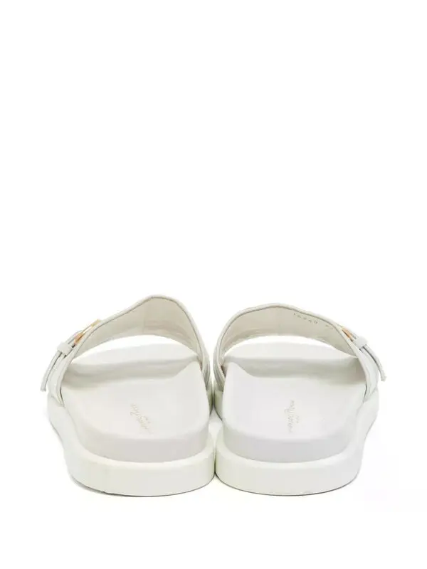GIANVITO ROSSI Bilbao Buckle Flat Sandals
