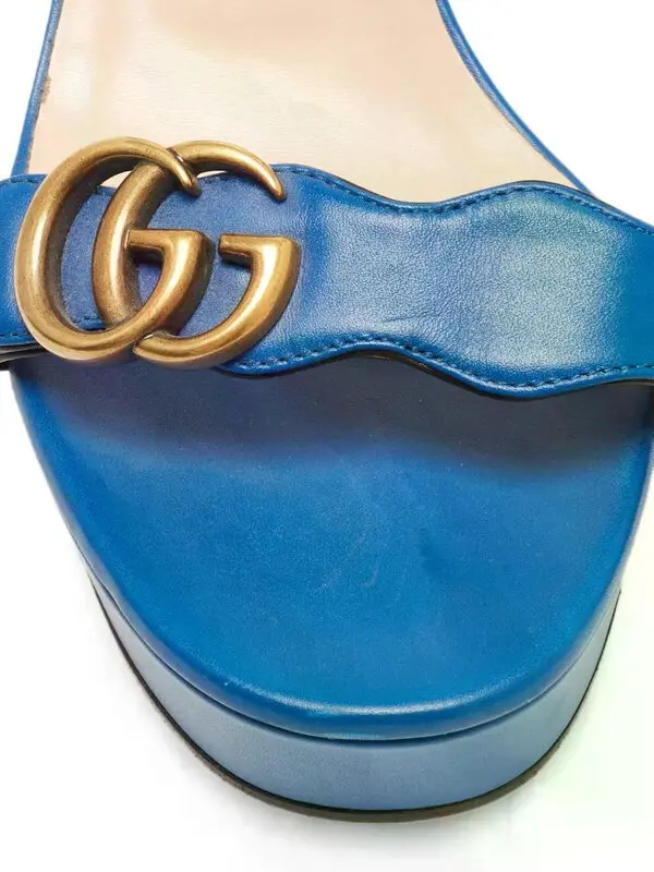 Gucci Gg Marmont Platform Sandals