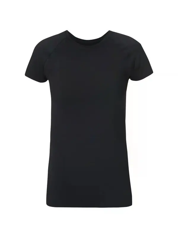 Sweaty Betty Short Sleeve T-shirt With Rear Logo Print - Black