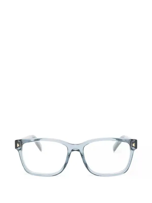 Prada Rectangle Frame Glasses - Blue