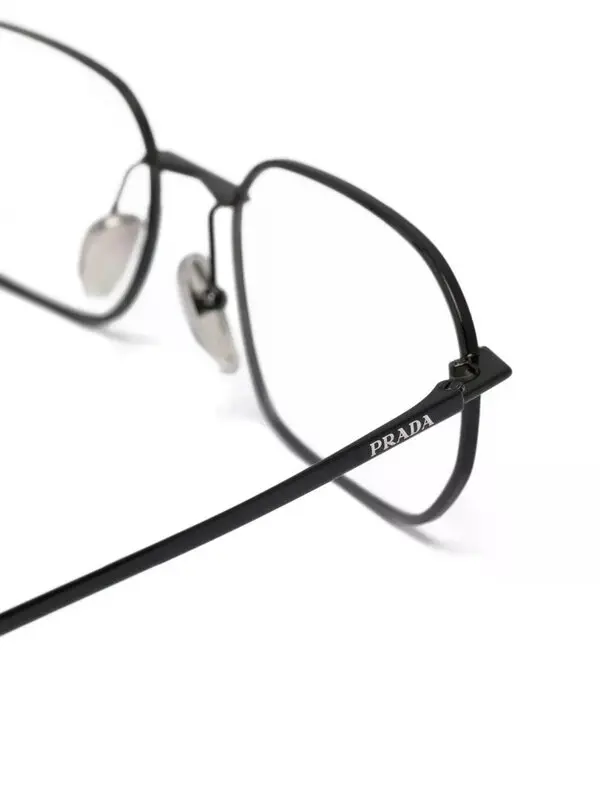 Prada Geometric Frame Eyeglasses