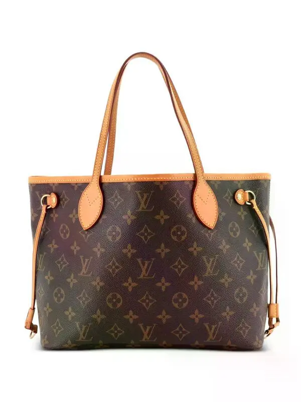 LOUIS VUITTON Monogram Canvas Pm Tote Bag - Brown