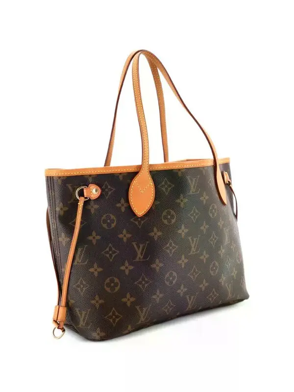 LOUIS VUITTON Monogram Canvas Pm Tote Bag - Brown
