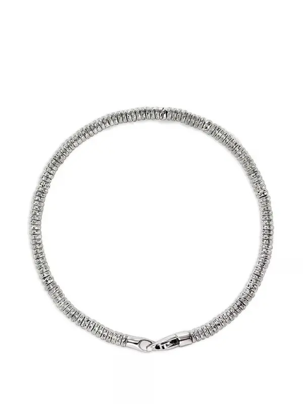 John Hardy Sterling Textured Heishi Bracelet