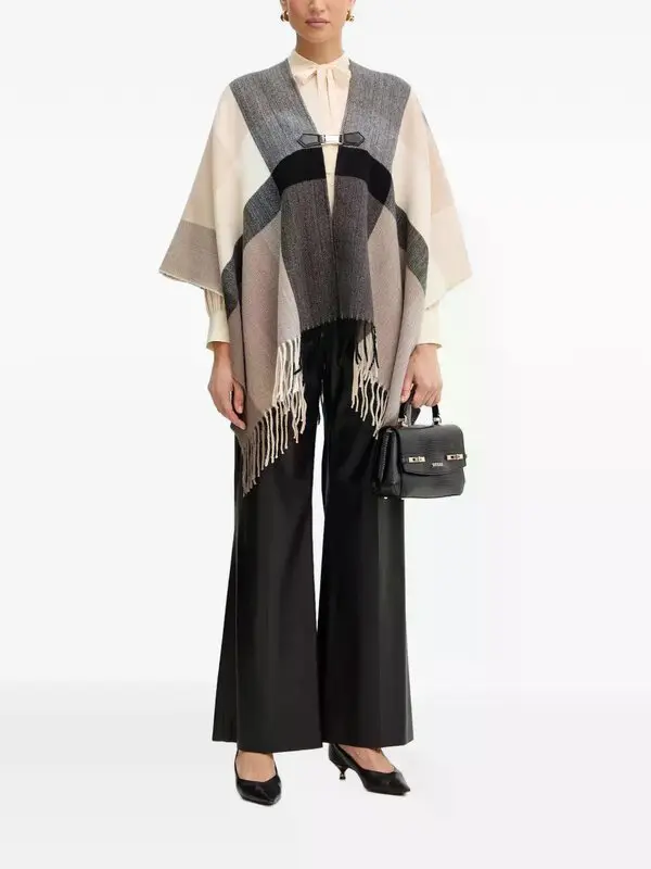 MORGAN Fringed Cardigan - Neutrals