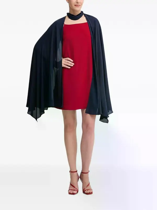 PEDRO DEL HIERRO Draped Shawl - Blue