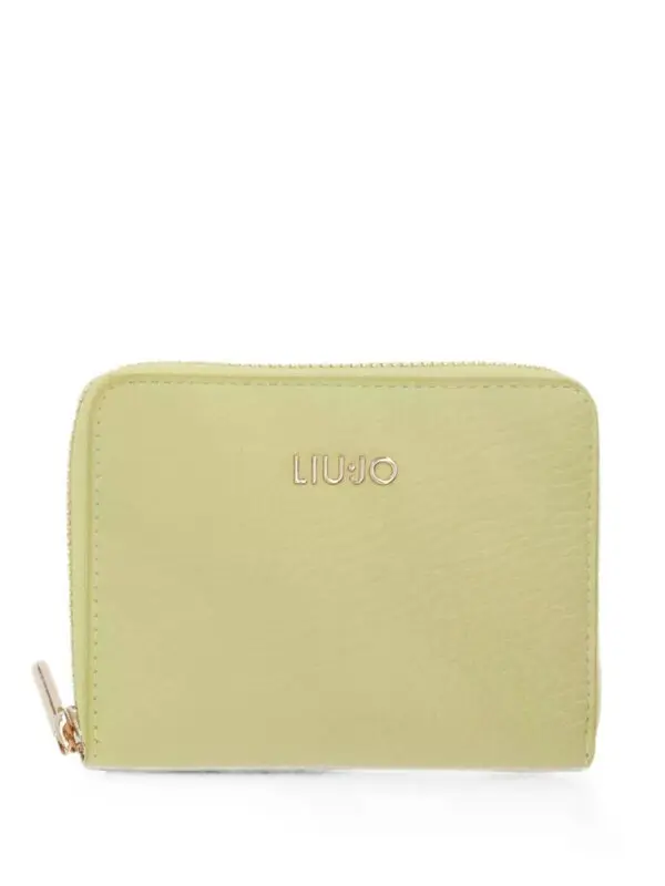 Liu Jo Small Logo-plaque Wallet - Yellow