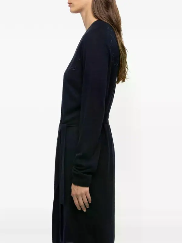 Zadig&Voltaire Daffy Cashmere Cardigan With Rhinestone Embellishments