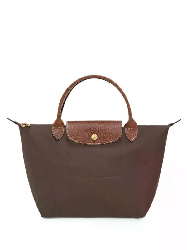 Longchamp Le Pliage Leather-trim Tote Bag - Brown