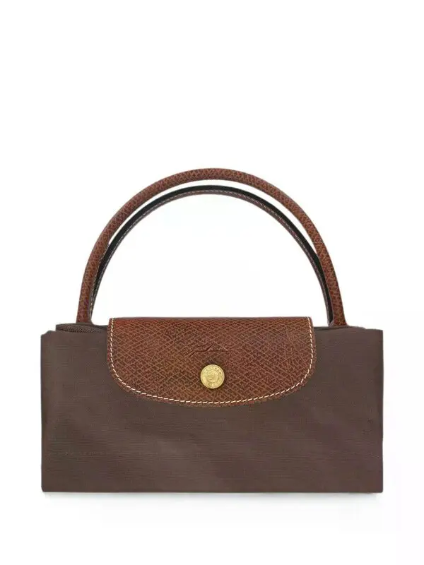 Longchamp Le Pliage Leather-trim Tote Bag - Brown