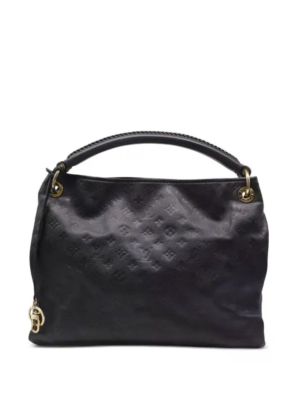 LOUIS VUITTON Monogram Empreinte Artsy Mm Shoulder Bag - Black
