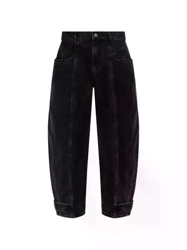 Isabel Marant Étoile Leja Panelled Jeans - Black