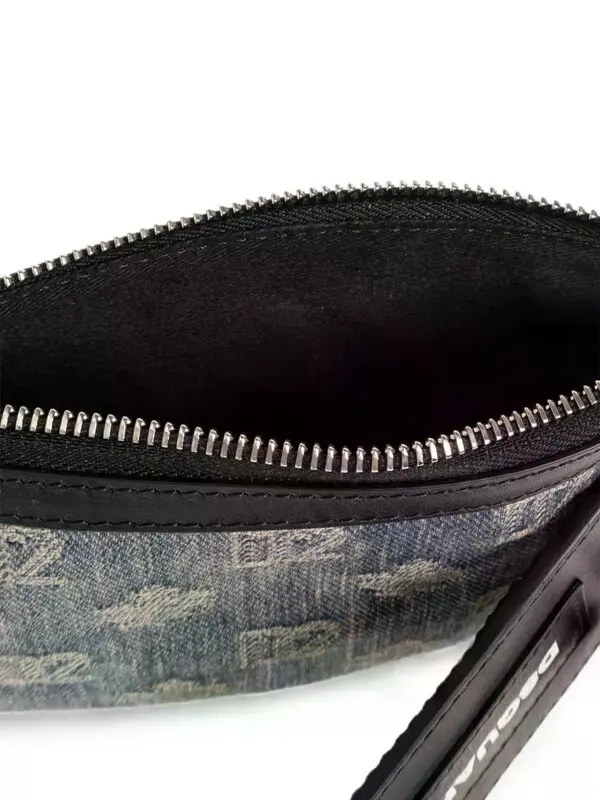 Dsquared2 Monogram Denim Pouch Bag