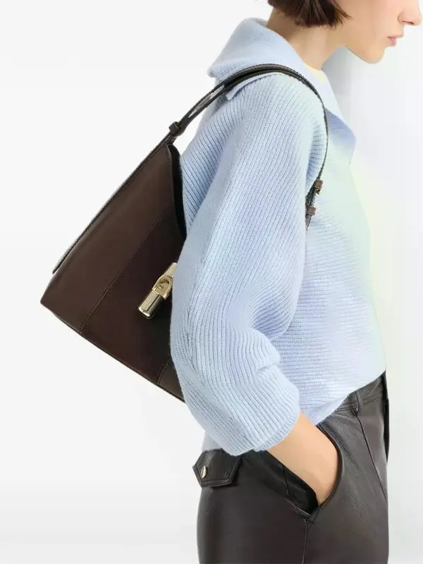 Furla Leather Shoulder Bag - Brown