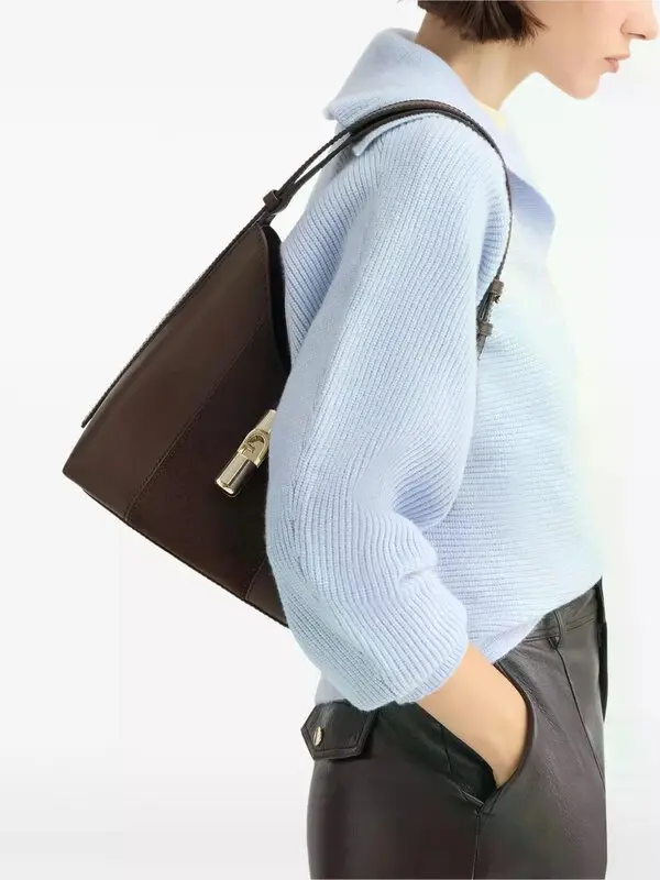Furla Leather Shoulder Bag - Brown