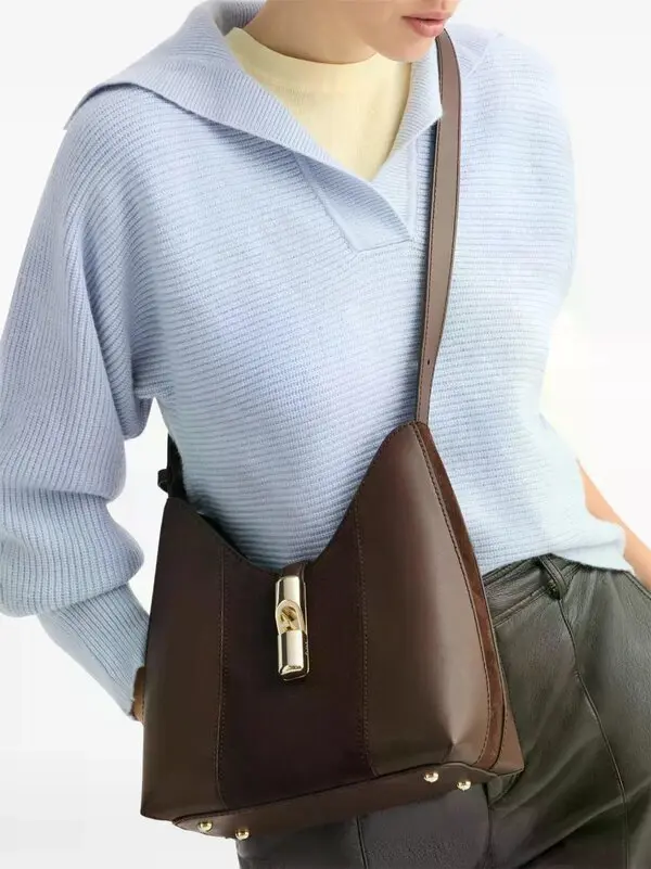 Furla Leather Shoulder Bag - Brown