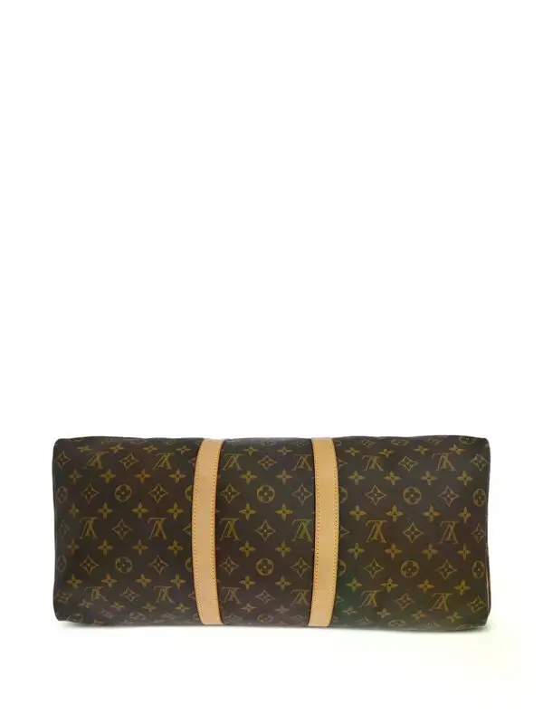 LOUIS VUITTON 1999 50 Keepall Monogram Holdall - Brown