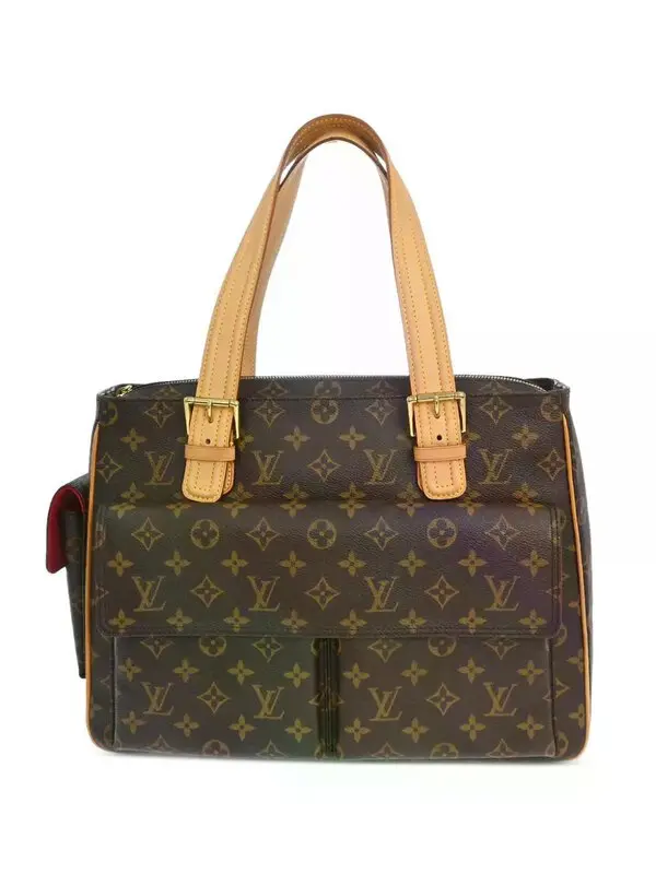 LOUIS VUITTON 2003 Multipli Cite Monogram Tote Bag - Brown