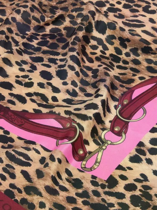 Pinko Leopard-print Scarf