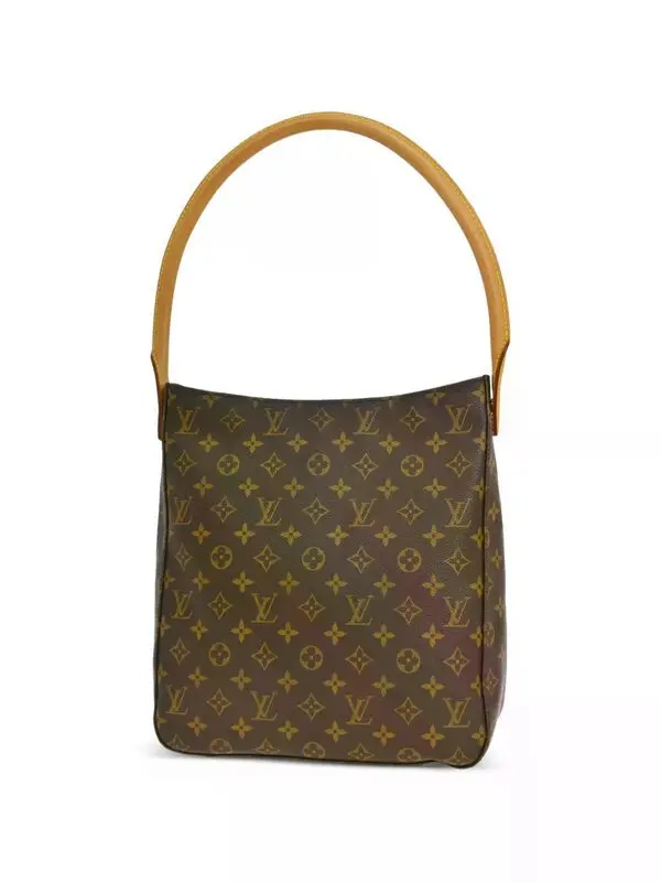 LOUIS VUITTON Monogram Looping Shoulder Bag - Brown