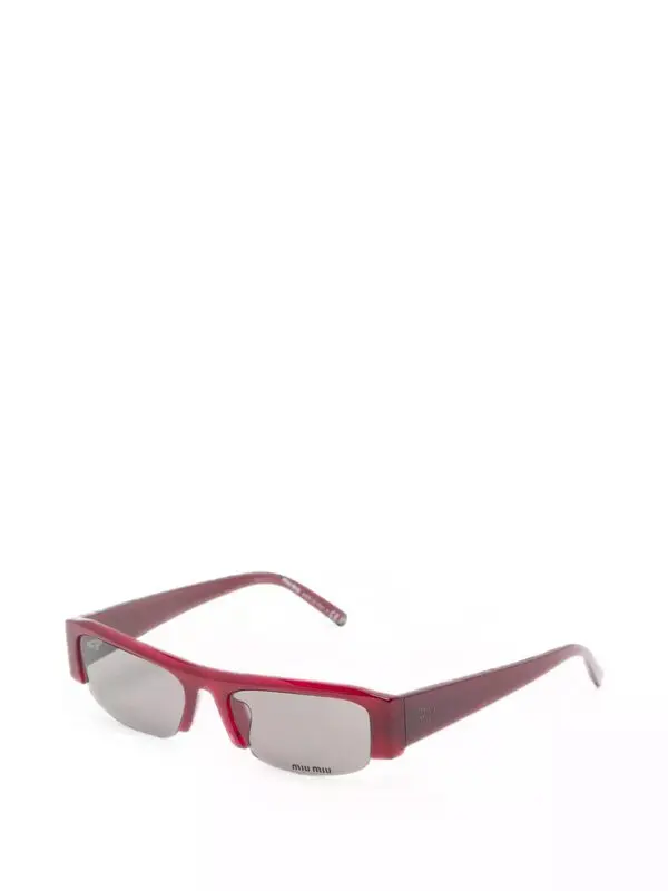 Miu Miu Rectangle Frame Sunglasses