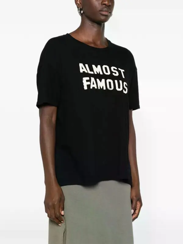 R13 Almost Famous" Distressed Effect T-shirt