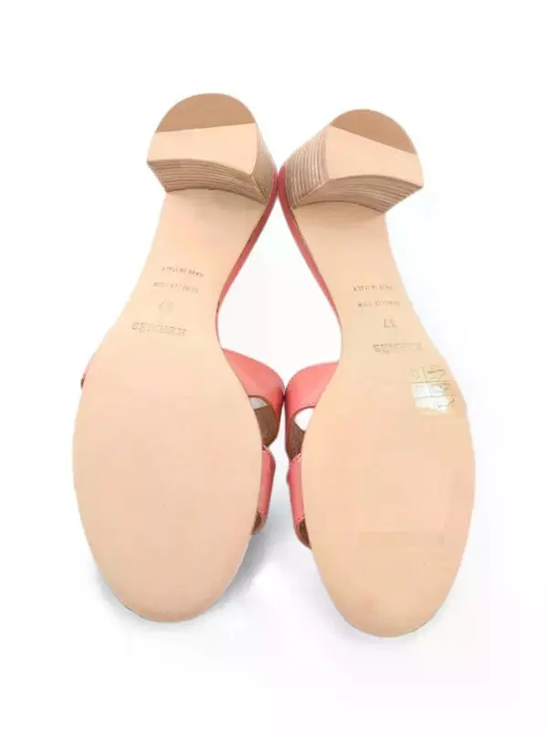 Hermès 2010s Oasis Mules - Pink