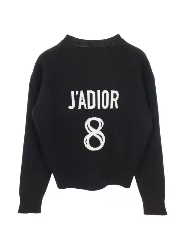 Dior J'adior 8 Knit Sweater - Black