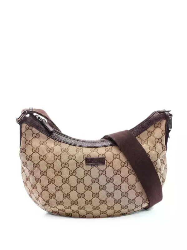 Gucci Gg Canvas Shoulder Bag - Neutrals