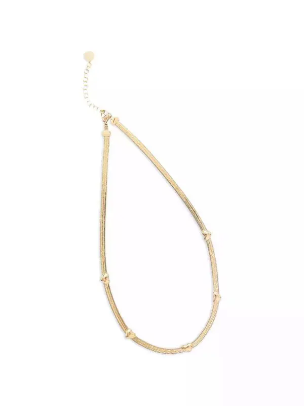 Liu Jo Heart-motif Snake-chain Necklace - Gold