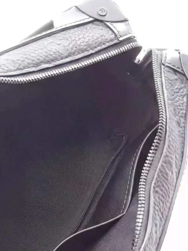 LOUIS VUITTON Monogram Soft Trunk Shoulder Bag - Black