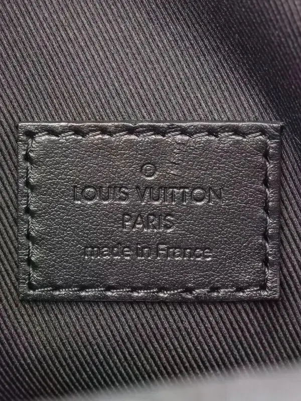 LOUIS VUITTON Monogram Soft Trunk Shoulder Bag - Black
