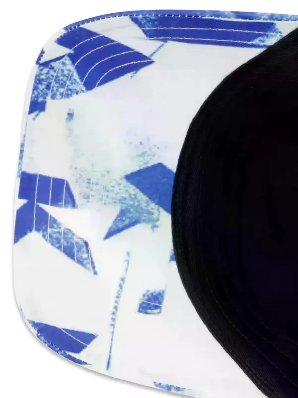 Karl Lagerfeld Abstract Print Baseball Cap