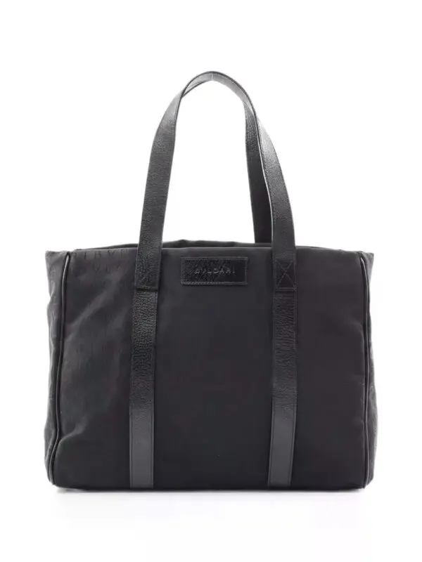 BVLGARI Logomania Tote Bag - Black