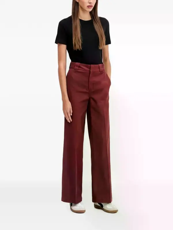 Dickies Logo-patch Trousers - Red