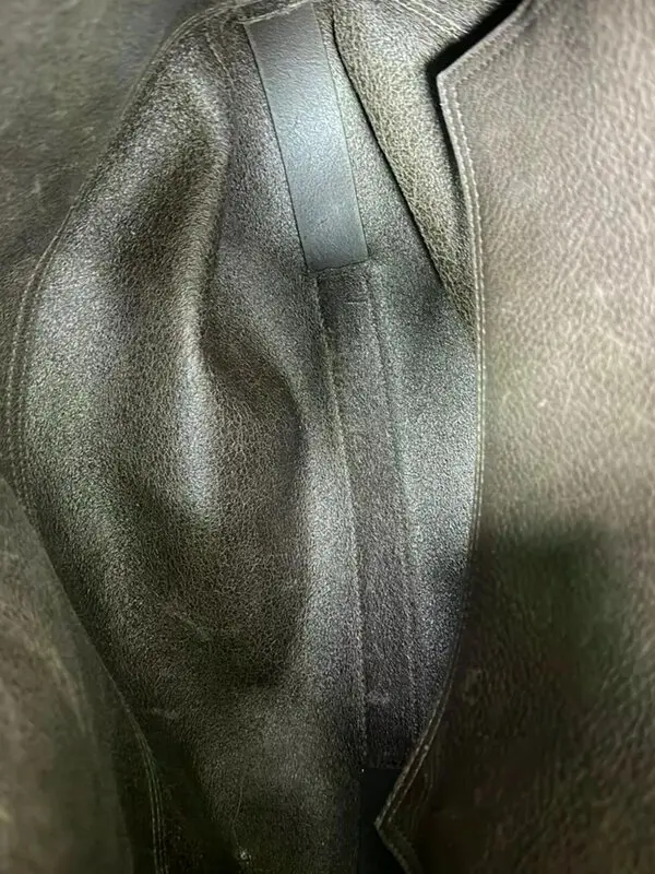 LEMAIRE Belted Leather Tote Bag