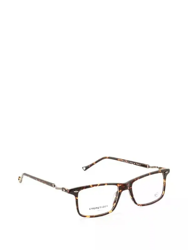 EYEPETIZER Bond Vista Tortoiseshell-effect Rectangle Frame Glasses