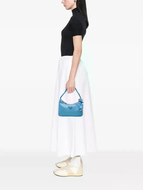 Prada Mini Tessuto Re Edition 2000 Shoulder Bag - Blue