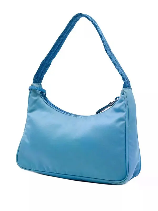 Prada Mini Tessuto Re Edition 2000 Shoulder Bag - Blue