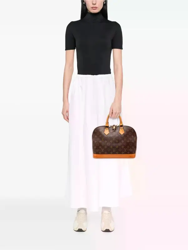 LOUIS VUITTON Monogram Alma Pm Handbag