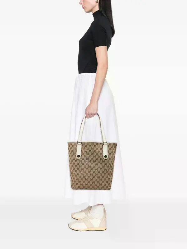 Gucci Gg Canvas Charmy Tote Bag