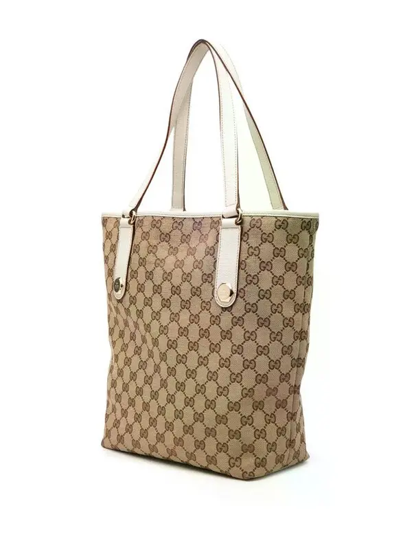 Gucci Gg Canvas Charmy Tote Bag