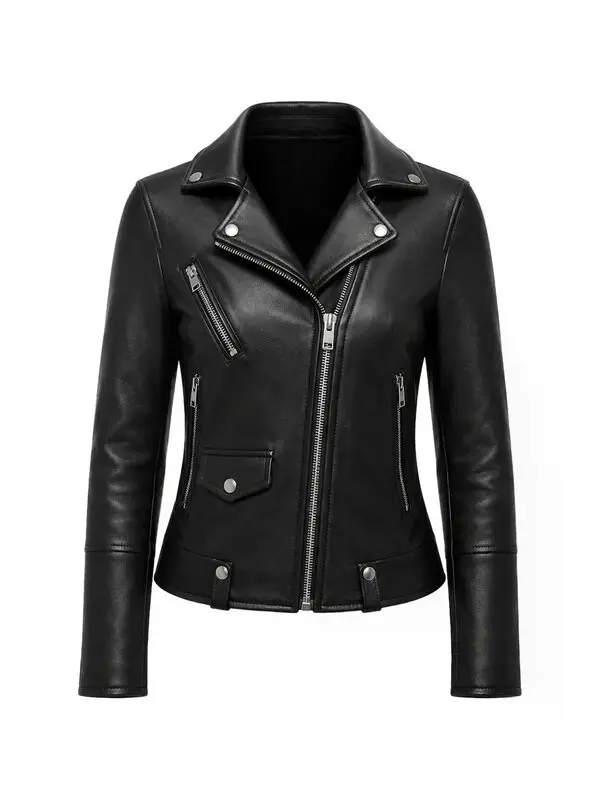 DIESEL® R-sinya-a Leather Biker Jacket